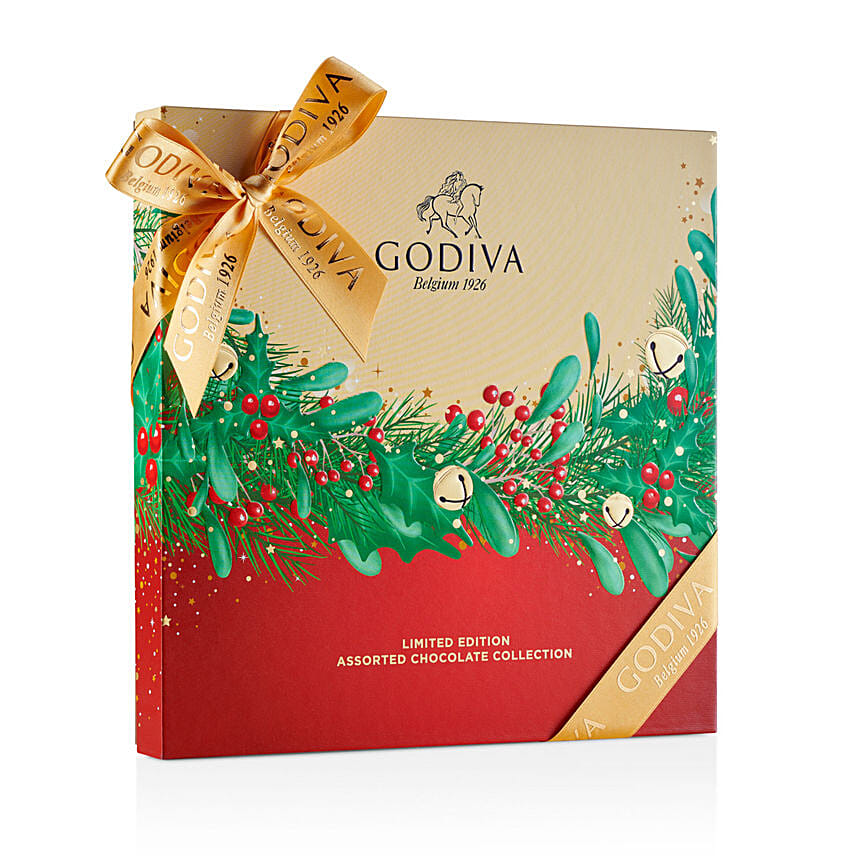 أون لاين شوكولاته جوديفا - تشكيلة الكريسماس بوكس 36 قطعة توصيل هدايا في UAE - FNP