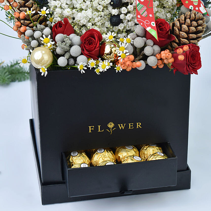 Online Snowman Flowers Gift Delivery in UAE - FNP
