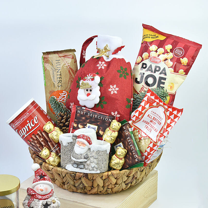 Order Set Of 3 Delicious Goodies Hamper for Christmas Online | Same-Day ...