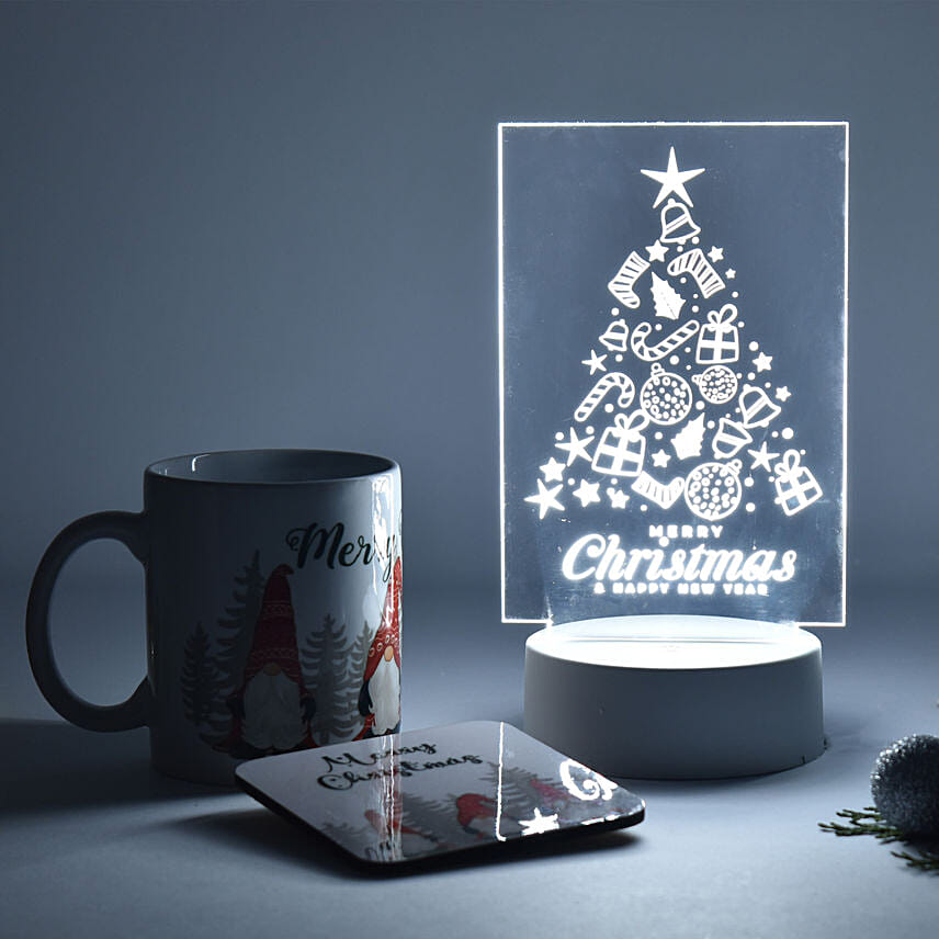 Order Merry Christmas Lamp and Mug Combo Online | Same-Day Delivery UAE ...