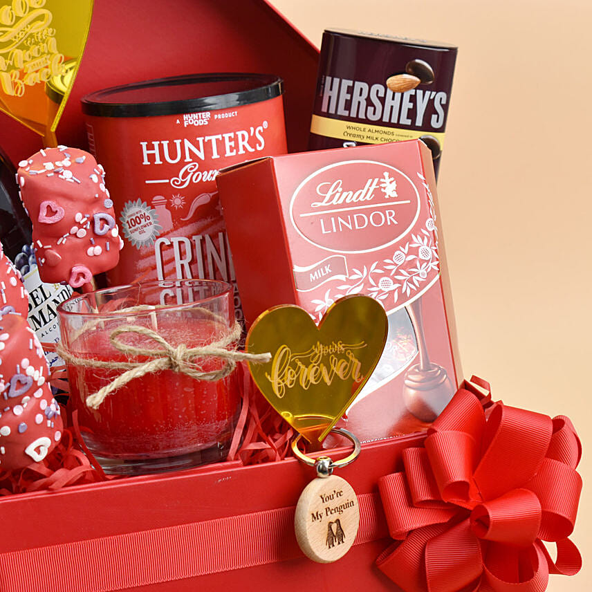 Order The Red Box Love Hamper Online | Same-Day Delivery UAE - Fnp.ae