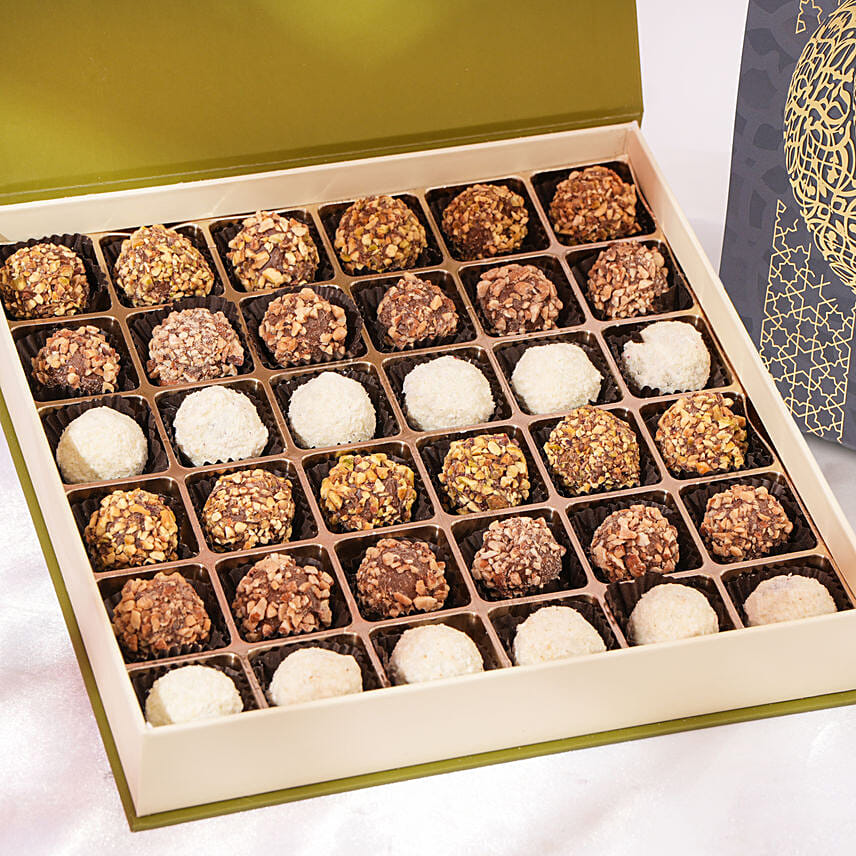 Online Premium Mixed Flavour Chocolate Truffles Gift Delivery in UAE - FNP