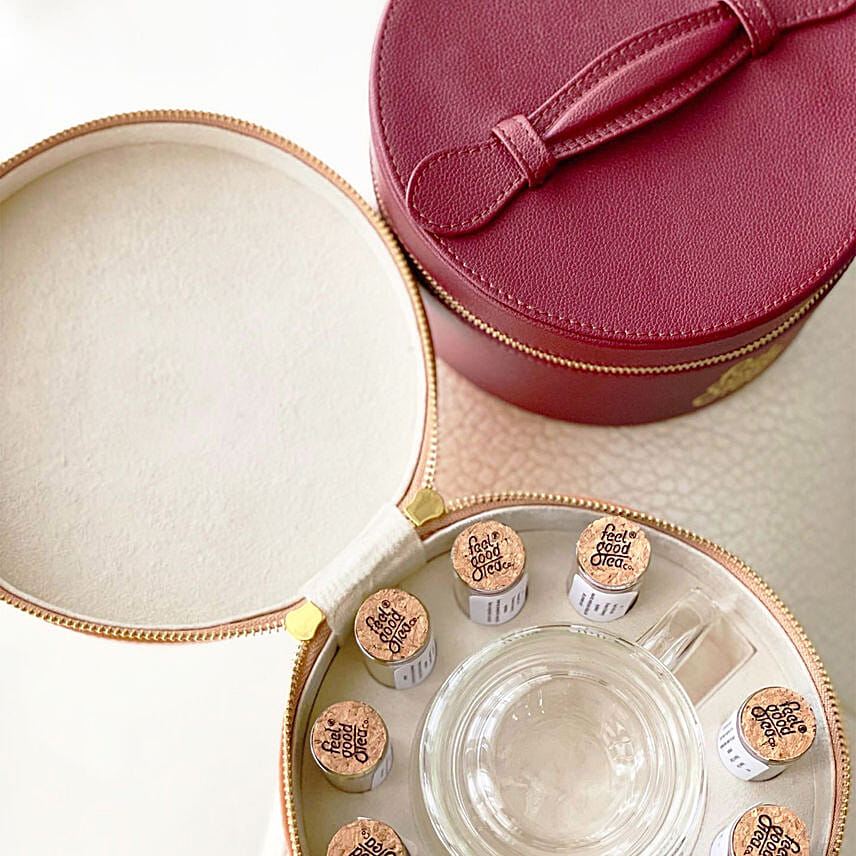 Order Tea Leather Box Camel By Feel Good Tea Online | Same-Day Delivery ...