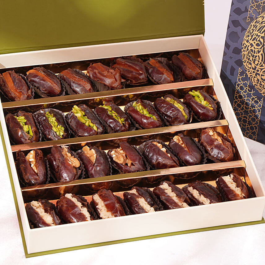 Online 16 Assorted Filled Dates Box Gift Delivery in UAE - FNP