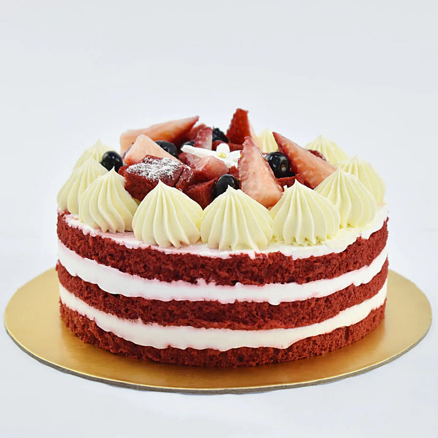 Order 500 grams Red Velvet Cake For Birthday Online | Same-Day Delivery ...