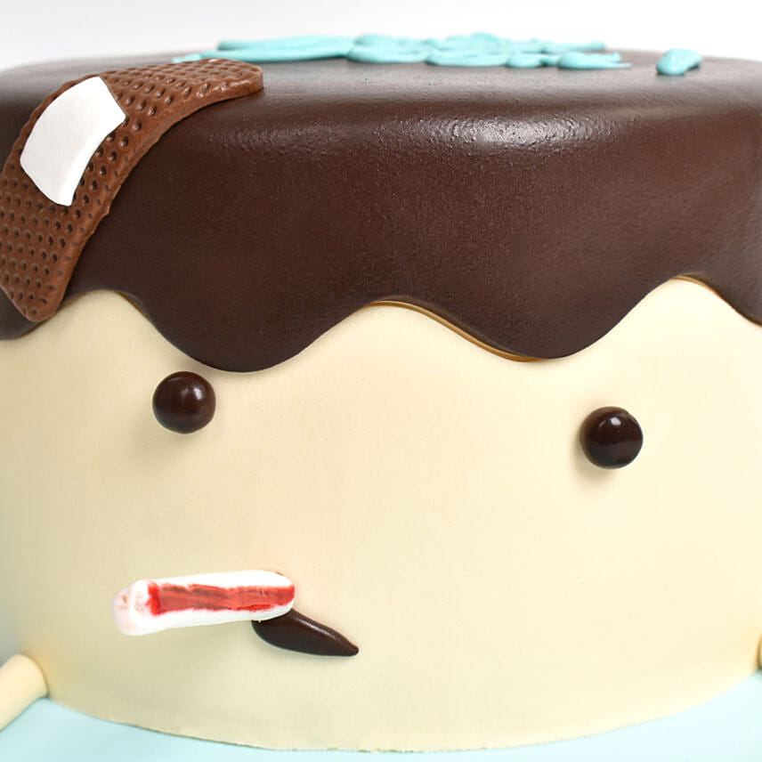 Order Expressive Get Well Soon Chocolate Cake Online | Same-Day ...