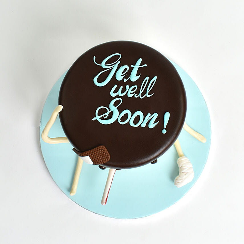 Order Expressive Get Well Soon Red Velvet Cake Online | Same-Day ...