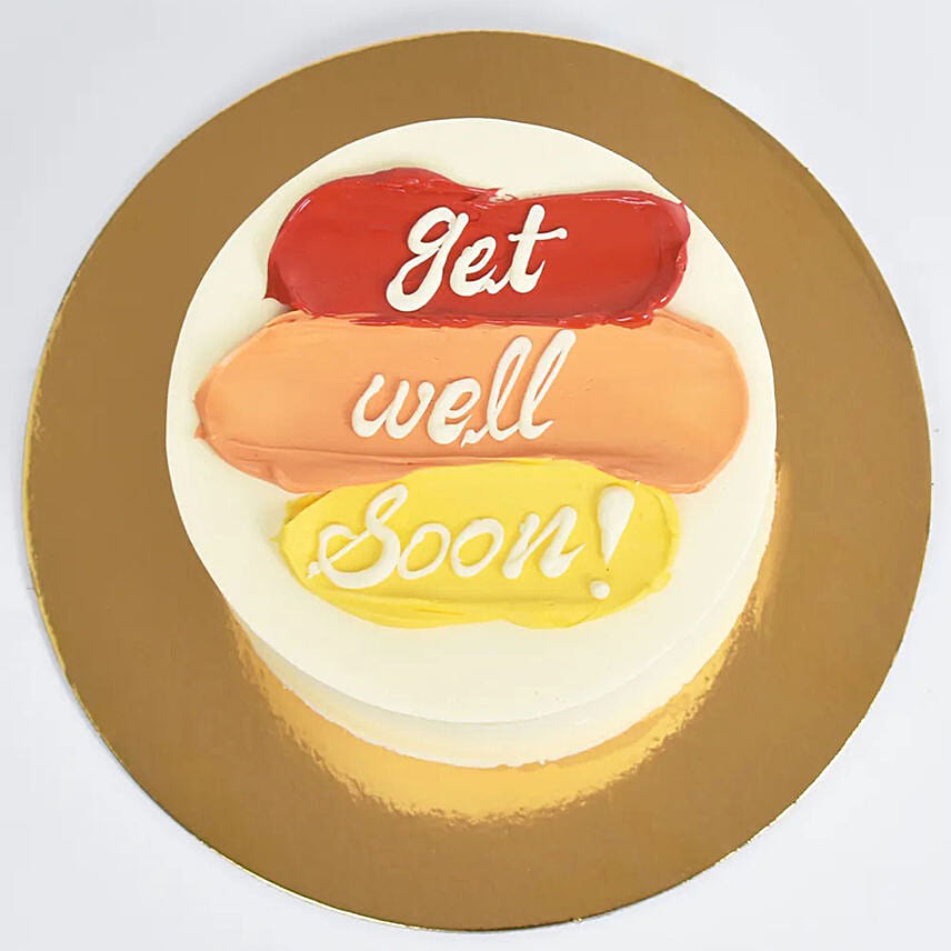 Online Get Well Soon Chocolate Cake Gift Delivery in UAE - FNP