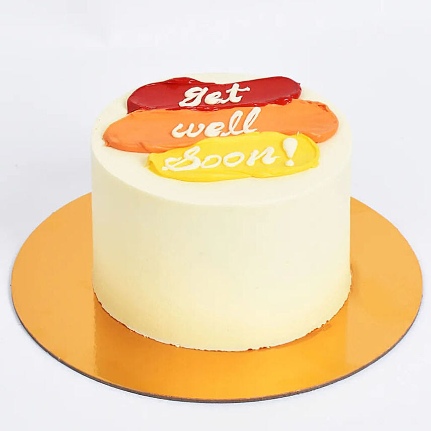 Online Get Well Soon Marble Cake Gift Delivery in UAE - FNP