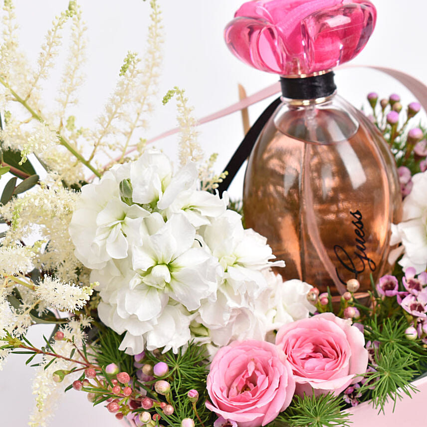 Order Beautiful Guess Girl Perfume Gift Basket Online | Same-Day ...