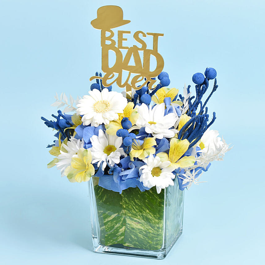 Order Best Dad Ever Flowers Online | Same-Day Delivery UAE - Fnp.ae