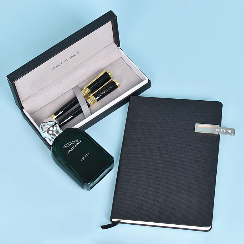 Order Personlized Diary Pen Perfume Set Online | Same-Day Delivery UAE ...