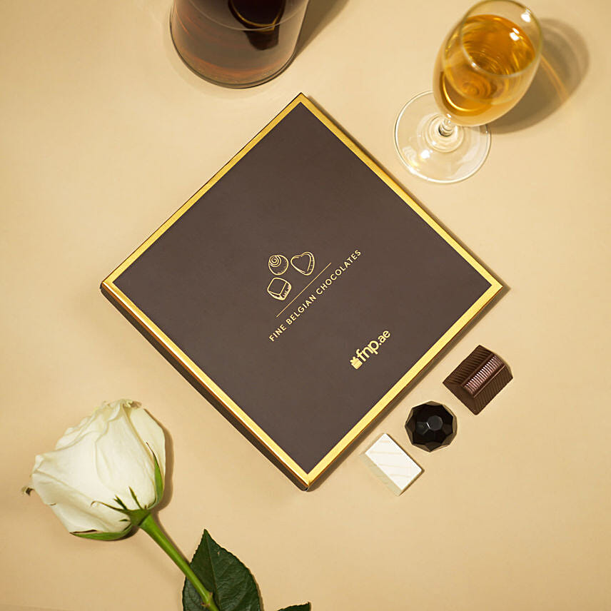 Online Chocolate Medley Box Of 16 Gift Delivery in UAE - FNP