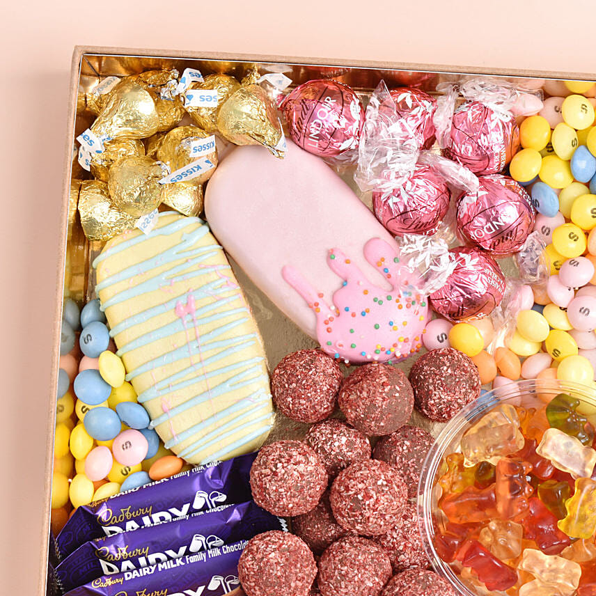 Online Happy Birthday Snack Box Gift Delivery in UAE - FNP