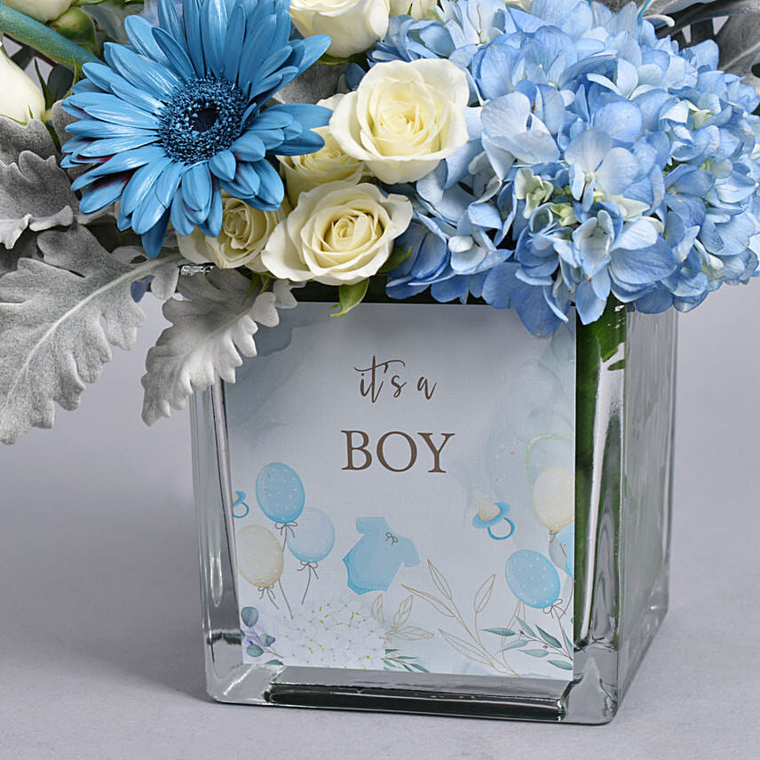 Order Its a Boy Flowers Online | Same-Day Delivery UAE - Fnp.ae