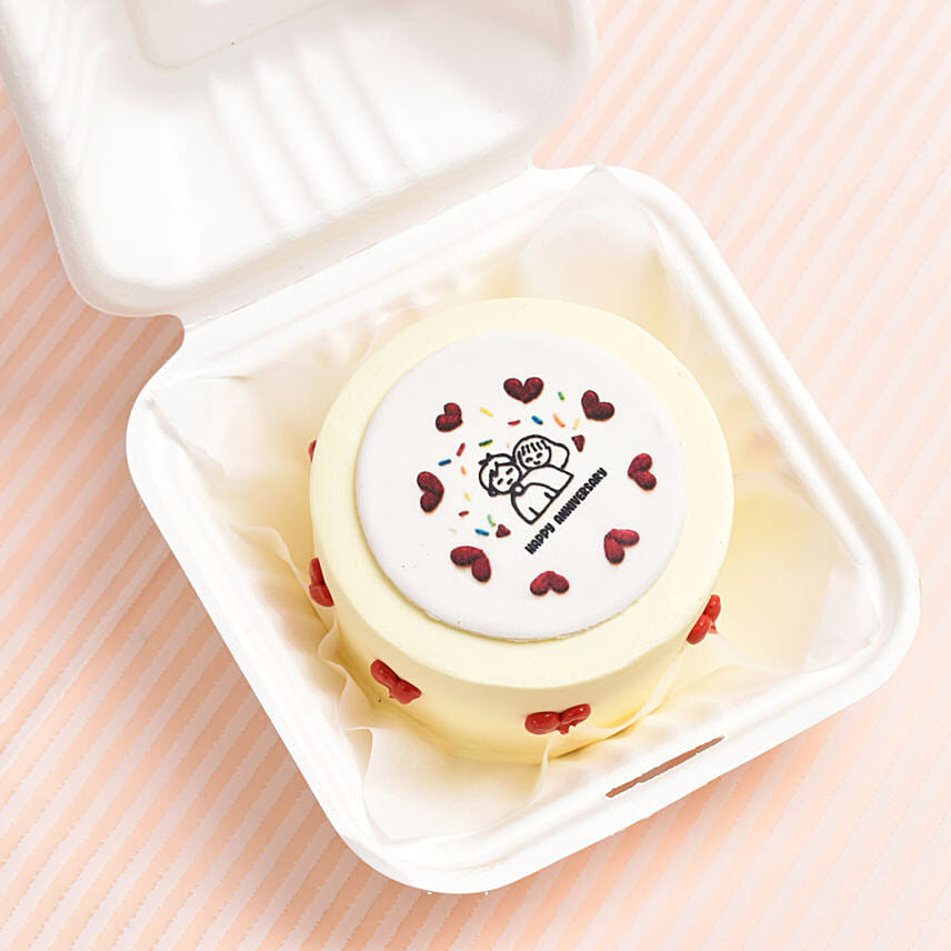 Order Happy Anniversary Mono Choco Cake Online | Same-Day Delivery UAE ...
