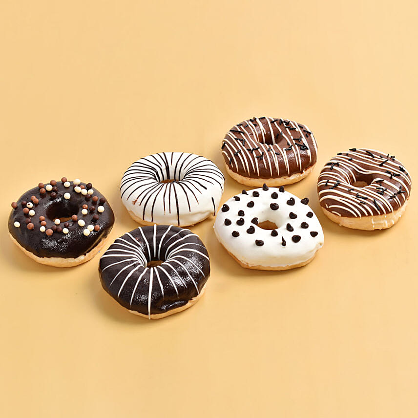 Online Crispy Choco Donuts Gift Delivery in UAE - FNP