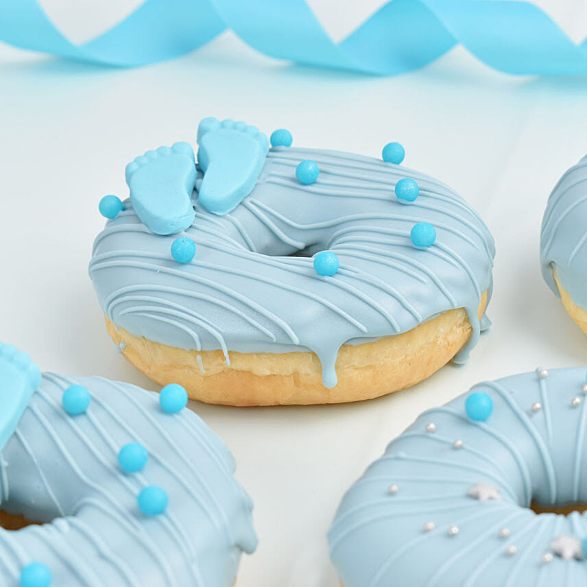 Online New Born Donuts For Baby Boy Gift Delivery in UAE - FNP