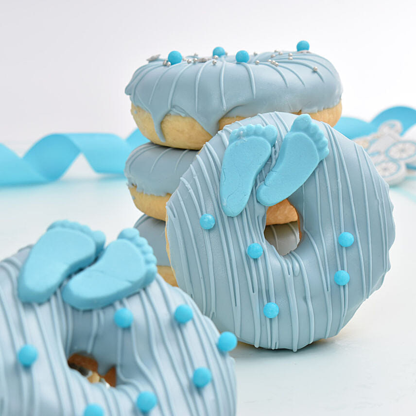 Order New Born Donuts For Baby Boy Online | Same-Day Delivery UAE - Fnp.ae