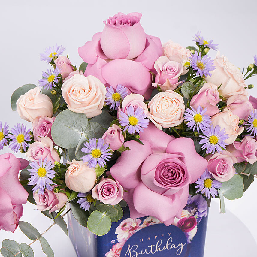 Online Birthday Rose Arrangement Gift Delivery in UAE - FNP