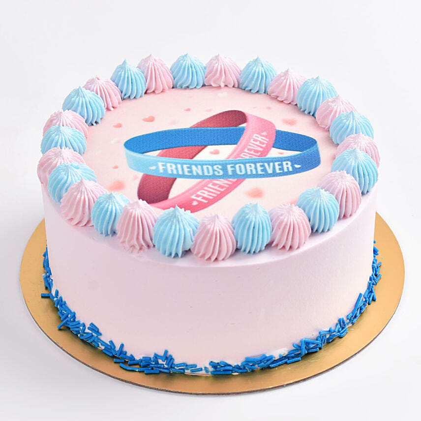 Online Friends Forever Half Kg Cake Gift Delivery in UAE - FNP