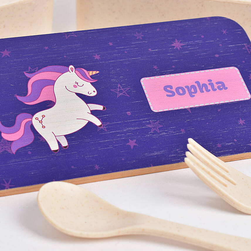 Online Unicorn Personalised Lunch Box Gift Delivery in UAE - FNP