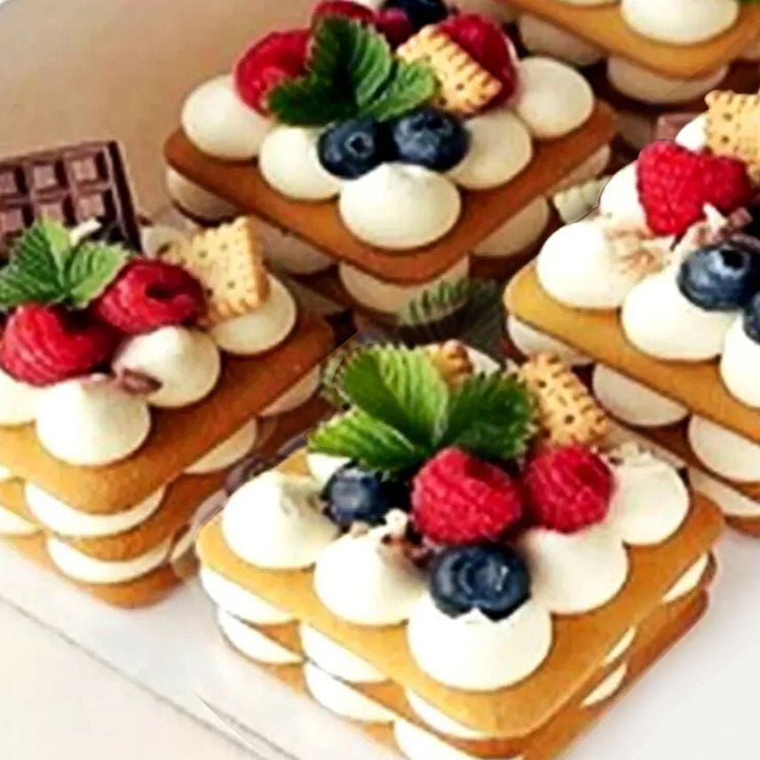 Order Chocolate Mono Cakes 6 Pcs Online | Same-Day Delivery UAE - Fnp.ae