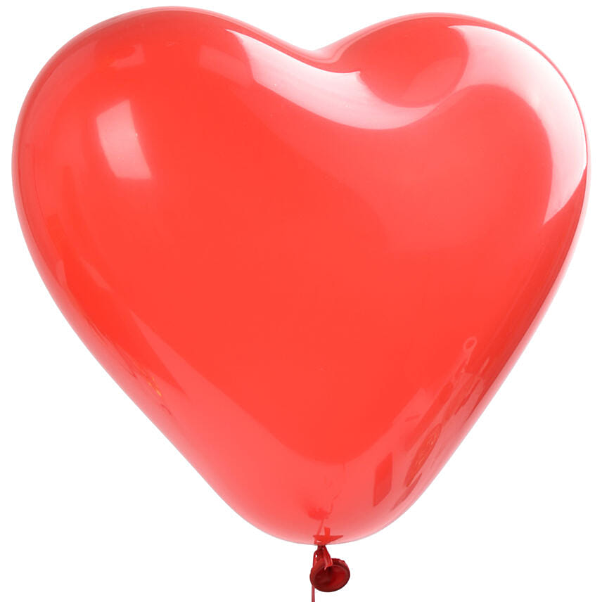 Order Heart Shape Latex Balloon Online | Same-Day Delivery UAE - Fnp.ae