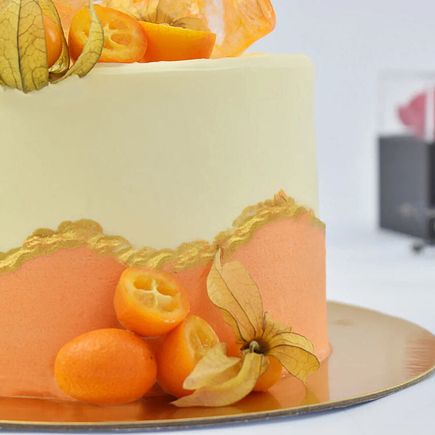 Online Golden touch chocolate cake Gift Delivery in UAE - FNP