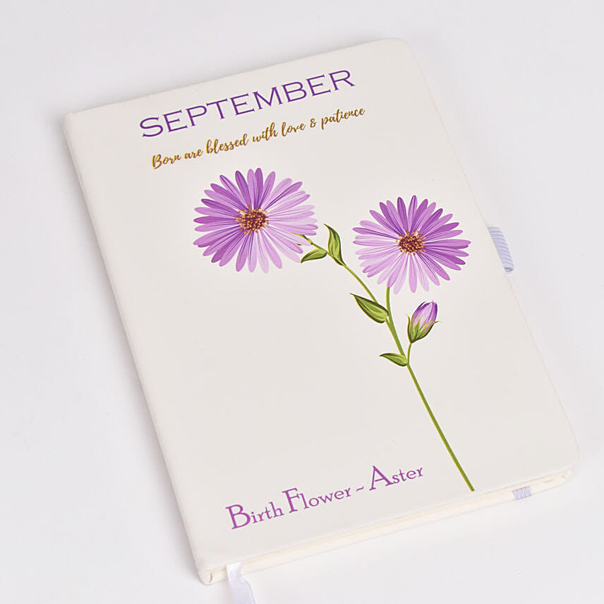 Order September Birthday Flower and Printed Diary Online | Same-Day ...