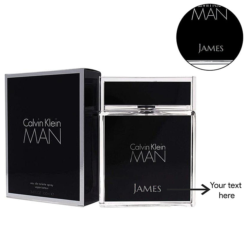 Online Man by Calvin Klein for Men EDT Personalised Gift Delivery in ...
