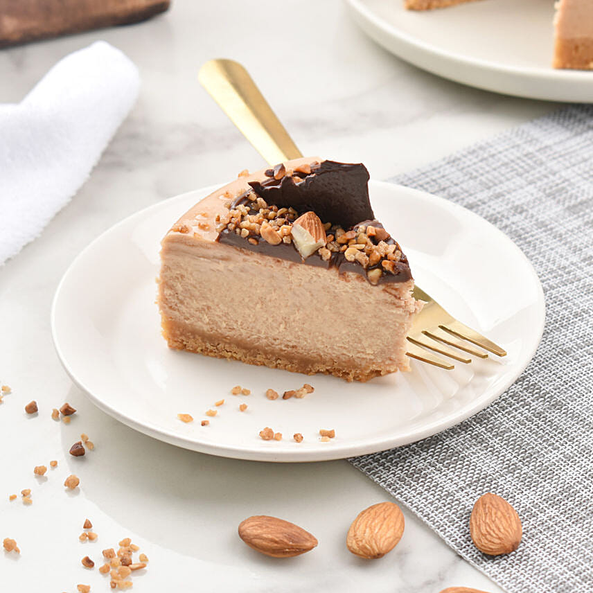 Order Almond Baked Cheese Cake 4 Portions Online | Same-Day Delivery ...