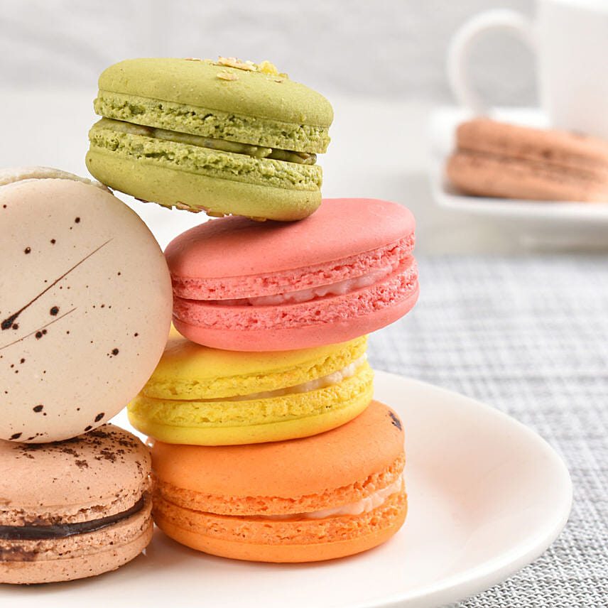 Order French Macrons 9 Pcs Online | Same-Day Delivery UAE - Fnp.ae