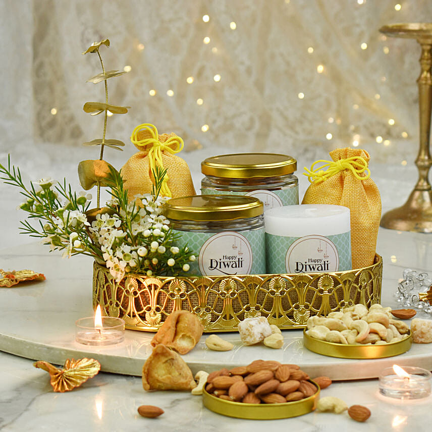 Order Golden Delights Diwali Hamper Online | Same-Day Delivery UAE - Fnp.ae