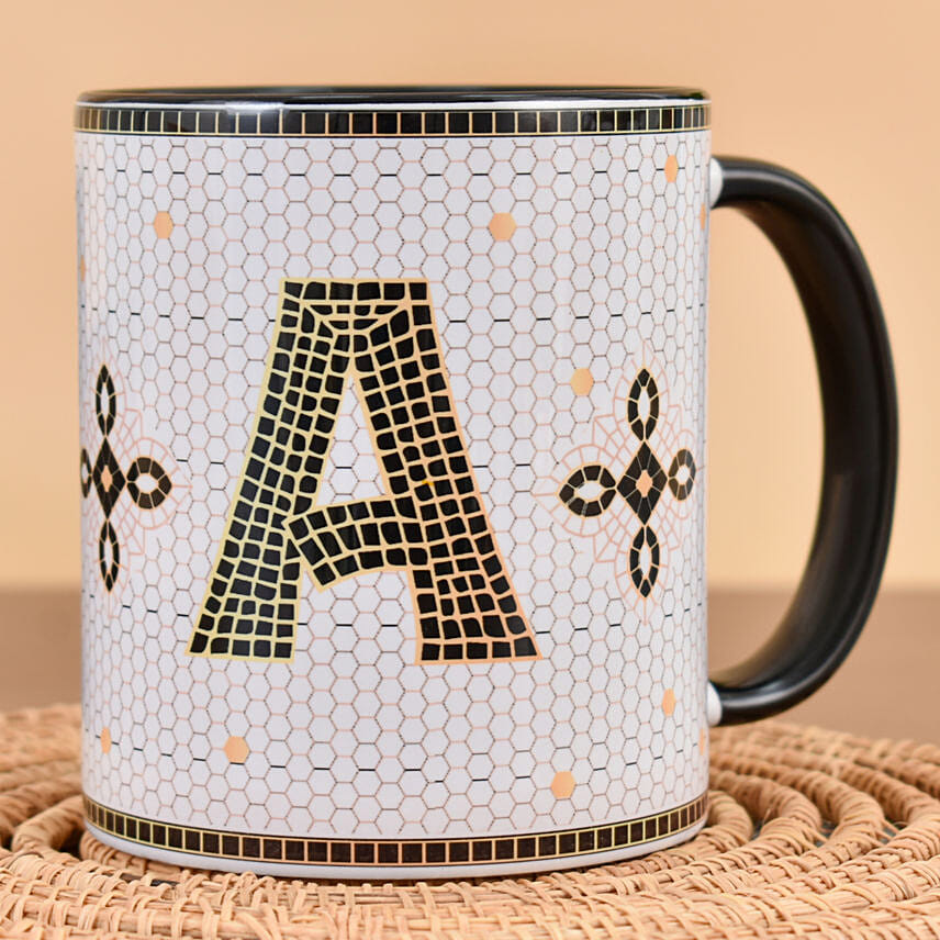 Order Personalised Alphabet Mug Online | Same-Day Delivery UAE - Fnp.ae