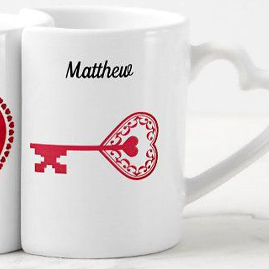Order Key To Love 2 Mug Combo Online | Same-Day Delivery UAE - Fnp.ae