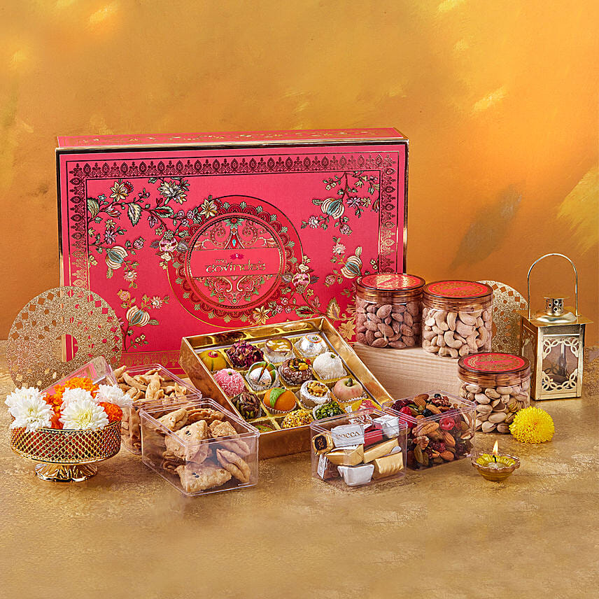 Order Diwali Premium Kuch Meetha Kuch Namkeen Online | Same-Day ...