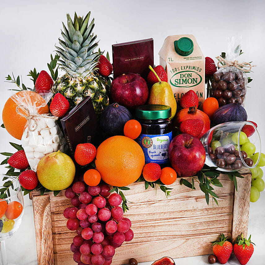 Order The Healthy Choice Basket Online | Same-Day Delivery UAE - Fnp.ae