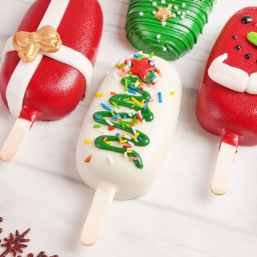 Online Merry Christmas Cake Pops Gift Delivery in UAE - FNP