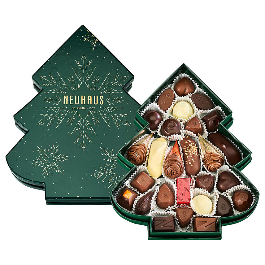 Order Neuhaus Christmas Tree Box 27 Chocolates Online | Same-Day ...