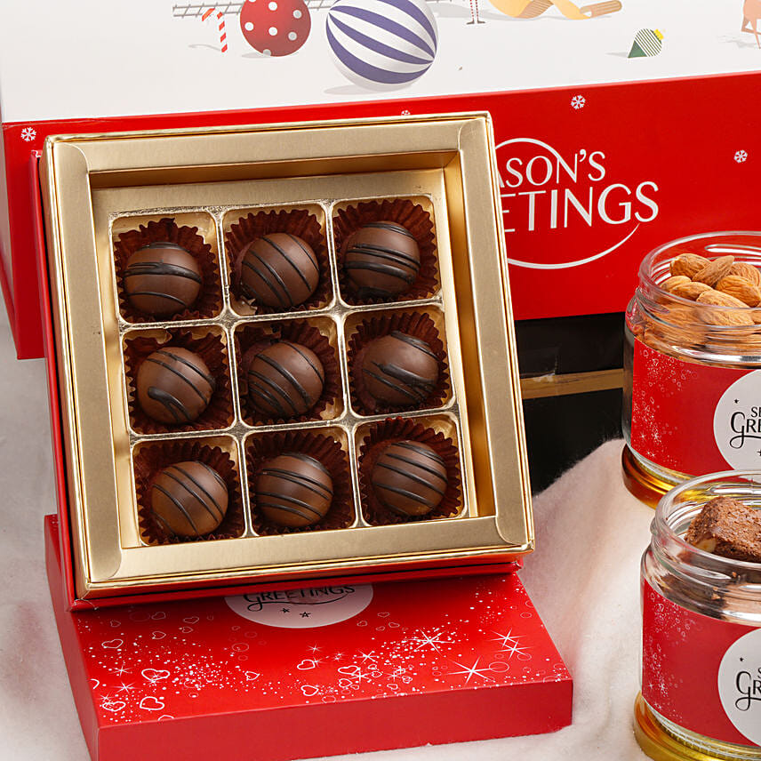 Order Season's Greetings Chocolates Treat Hut hamper Online | Same-Day ...