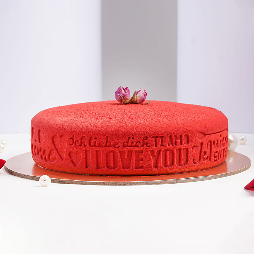 Online Love You More Than Cake Gift Delivery in UAE - FNP