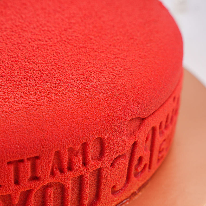 Online Love You More Than Cake Gift Delivery in UAE - FNP