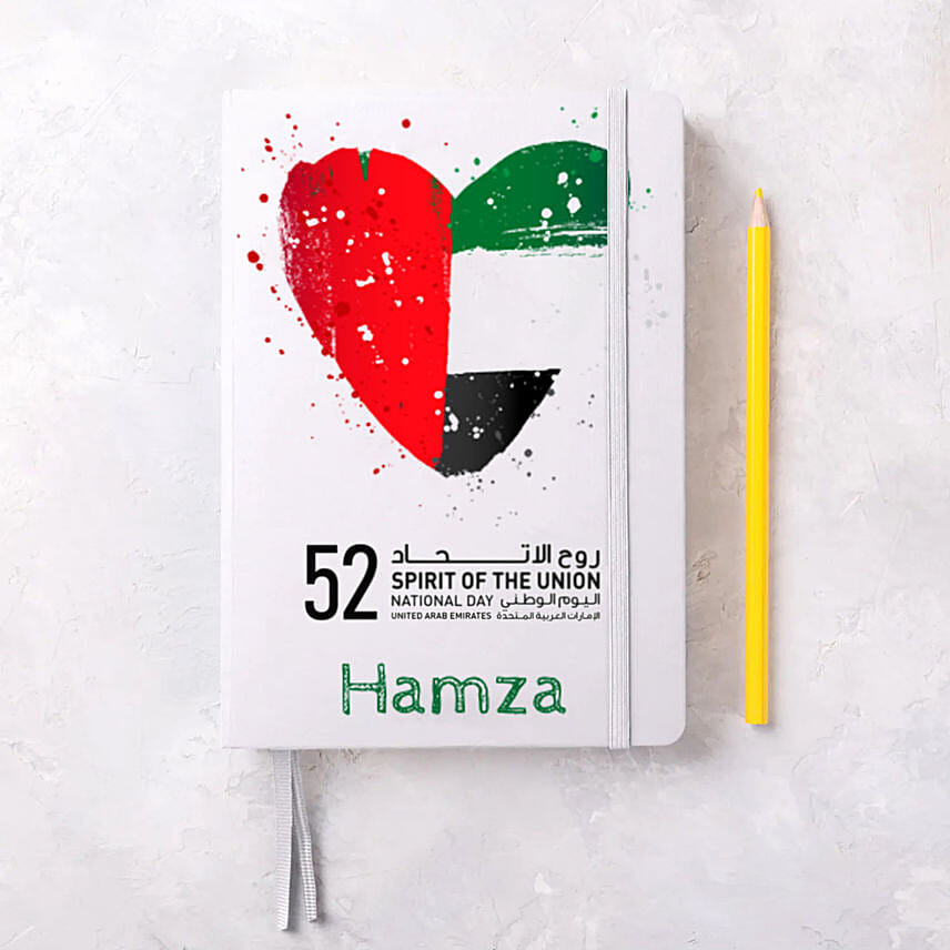 Order National Day Personalised Noted Book Online | Same-Day Delivery ...
