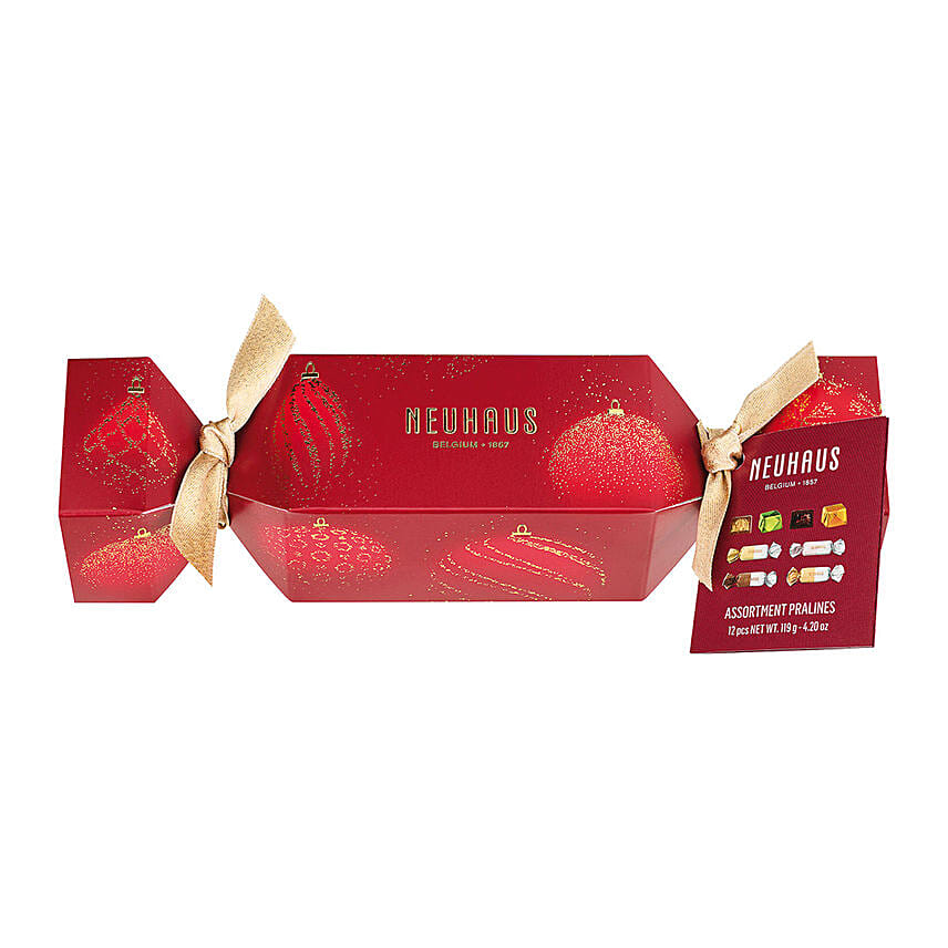 Order Cracker Red Large 12 Chocolates By Neuhaus Online | Same-Day ...