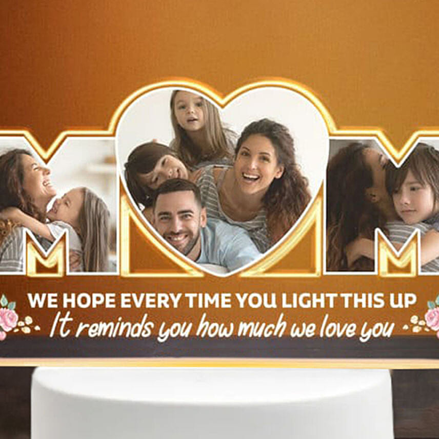 Order Mom's Love LED Frame Online | Same-Day Delivery UAE - Fnp.ae