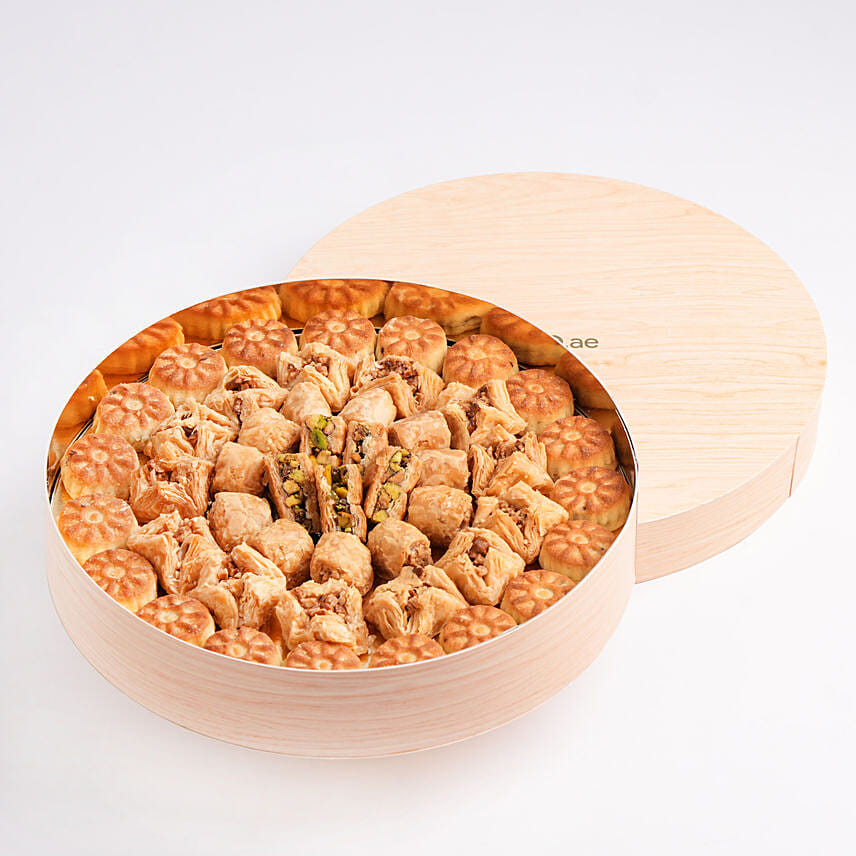 Order Baklava and Mamoul Indulgence Box Online | Same-Day Delivery UAE ...