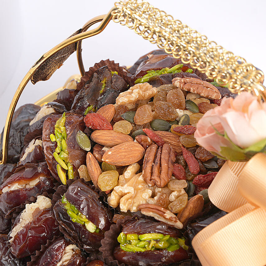 Order Premium Platter Of Dates And Dry Fruits Online | Same-Day ...
