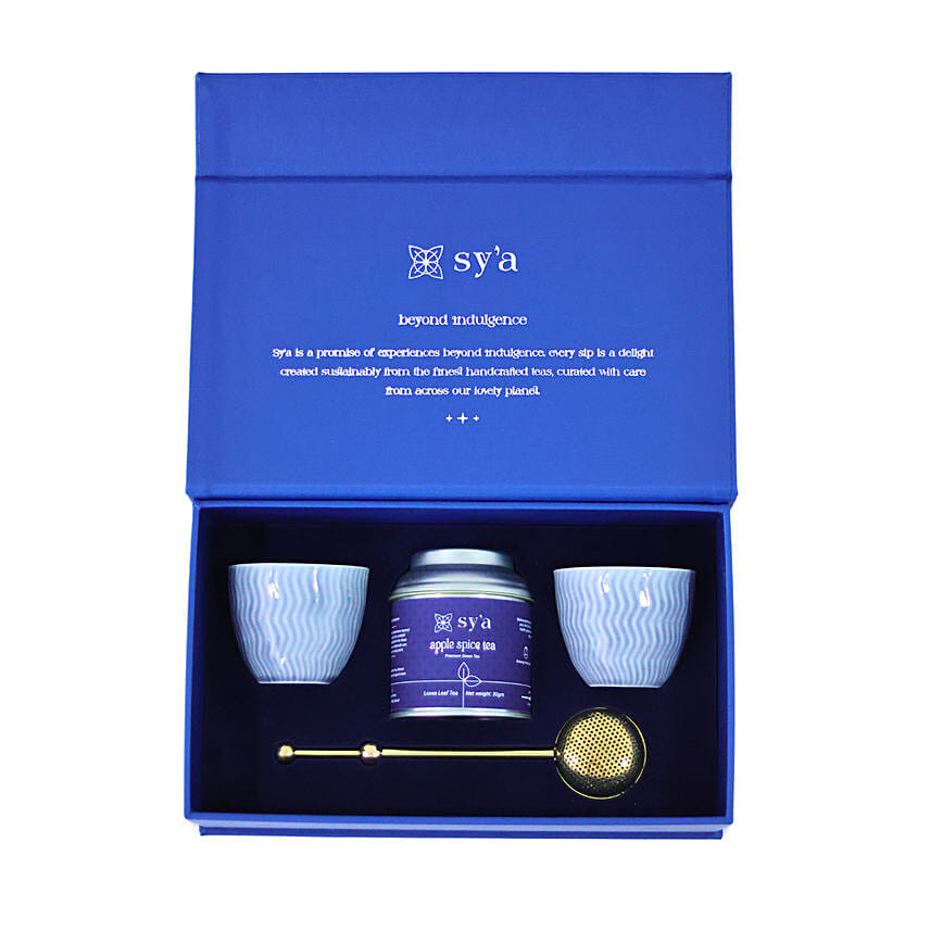 Order Sy'a Mini Tea Set Grey With Green Teas Online | Same-Day Delivery ...