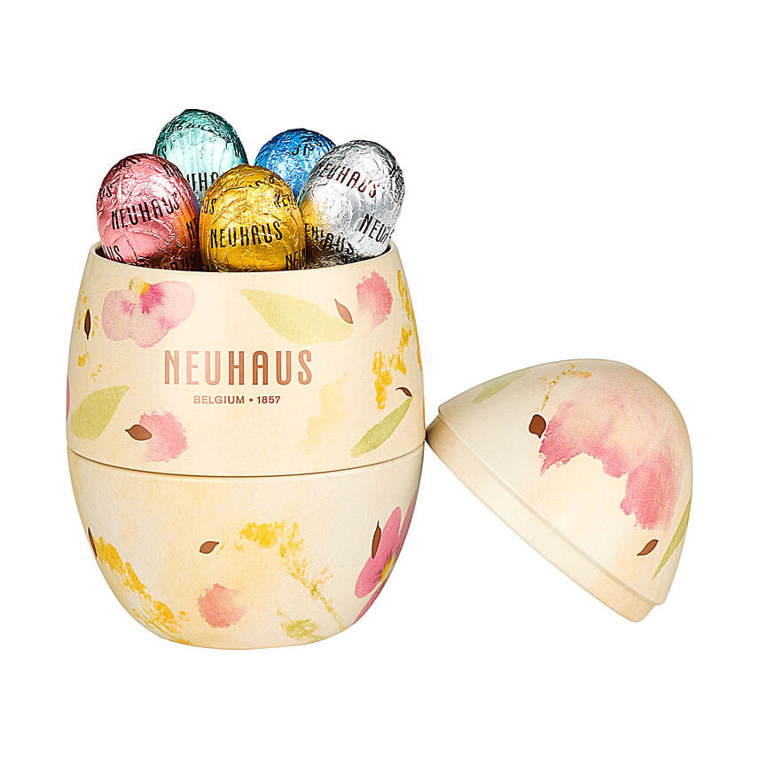 أون لاين Neuhaus Metal Easter Egg 18 Chocolates توصيل هدايا في UAE - FNP